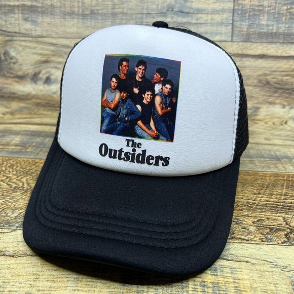 RetroRoots | Accessories | The Outsiders Mens Trucker Hat Black ...